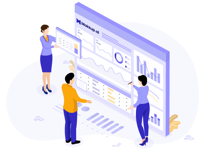 Dashboard Wireframing Tool: Design and Present | Mokkup.ai